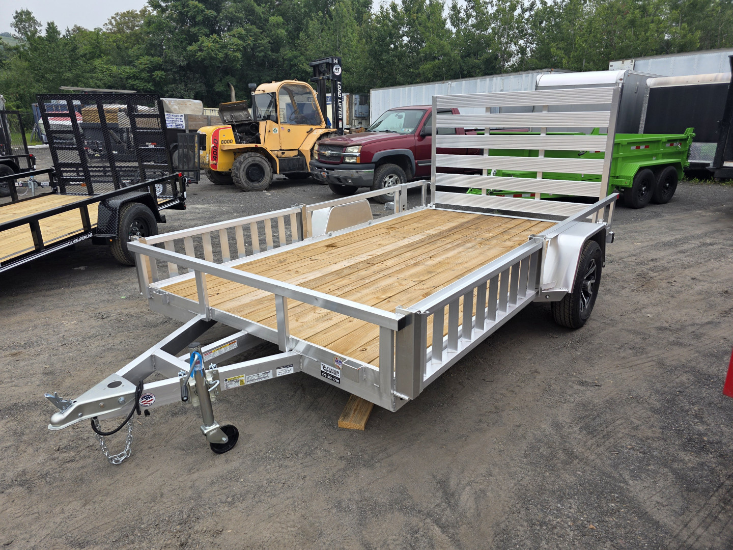 New 2025 Sure-Trac 7X12 ALUMINUM - ATV Utility Trailer