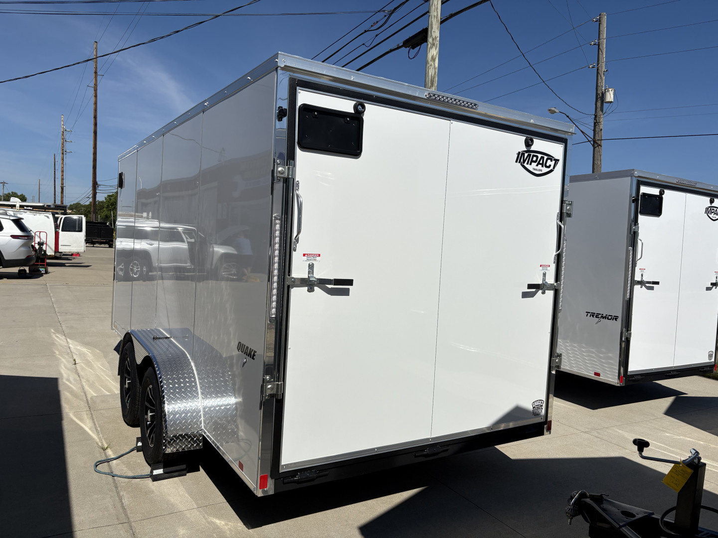 New 2025 Impact Trailers 7X16 RAMP DOOR CARGO Cargo / Enclosed Trailer