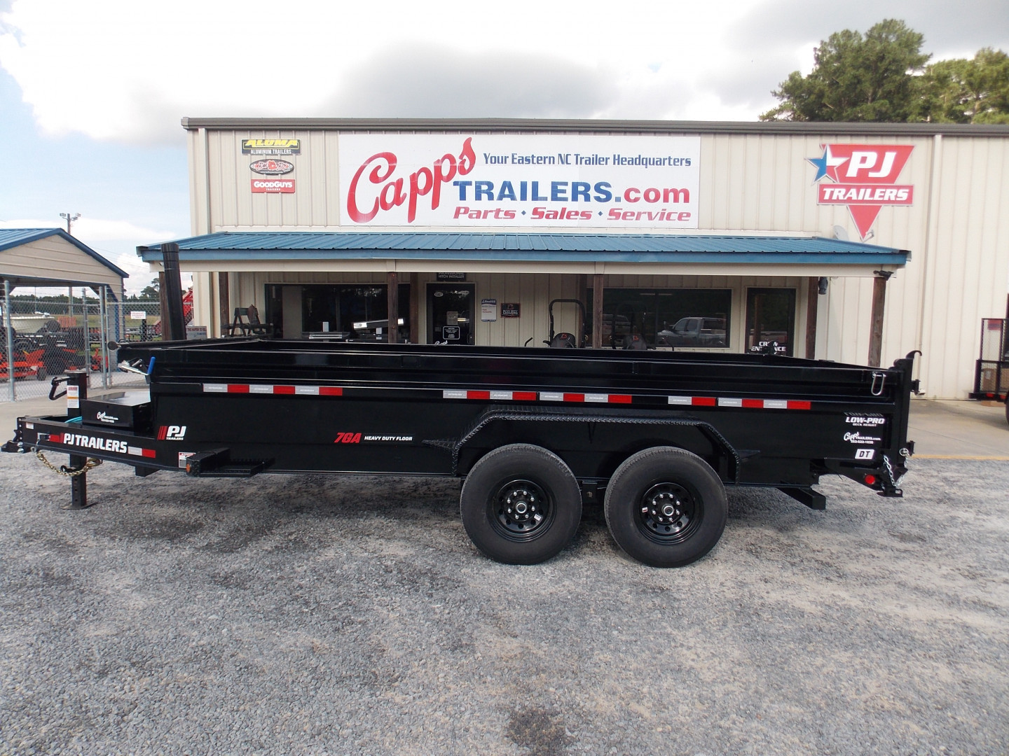New 2026 PJ Trailers PJ DTJ1672BSSK Dump Trailer for sale in Dover, NC