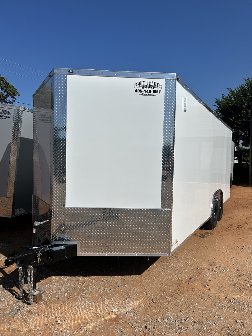New 2025 Family Trailer 8.5x20TA2 Cargo / Enclosed Trailer-Screwless ...