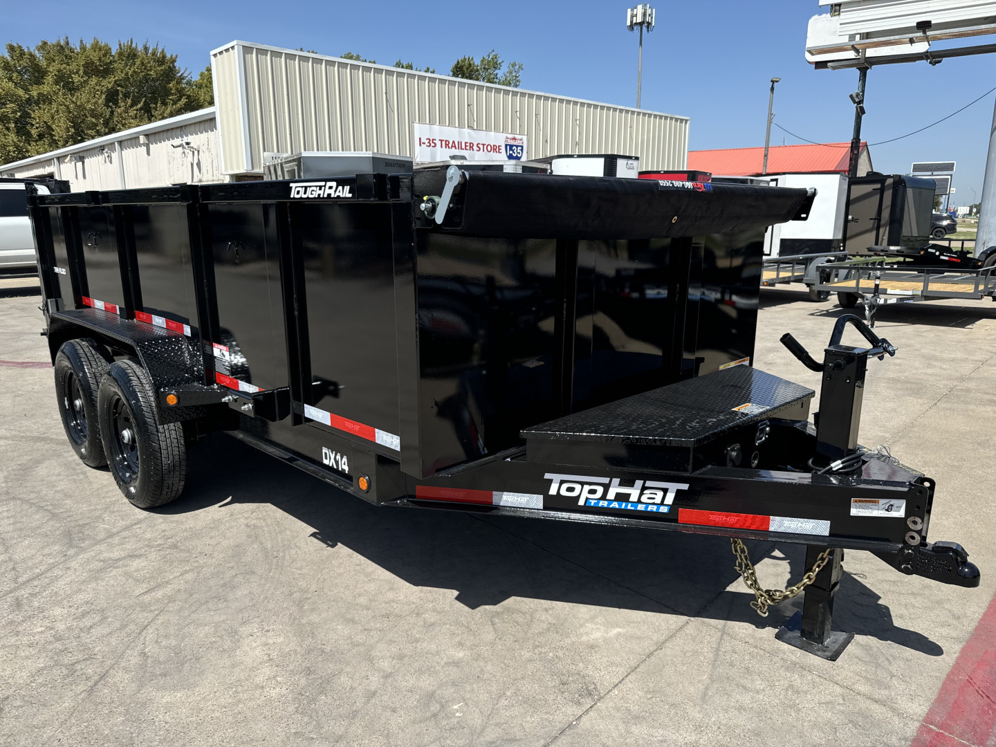 New 2026 Top Hat Trailers 83"x14'x3' DPX Dump Trailer