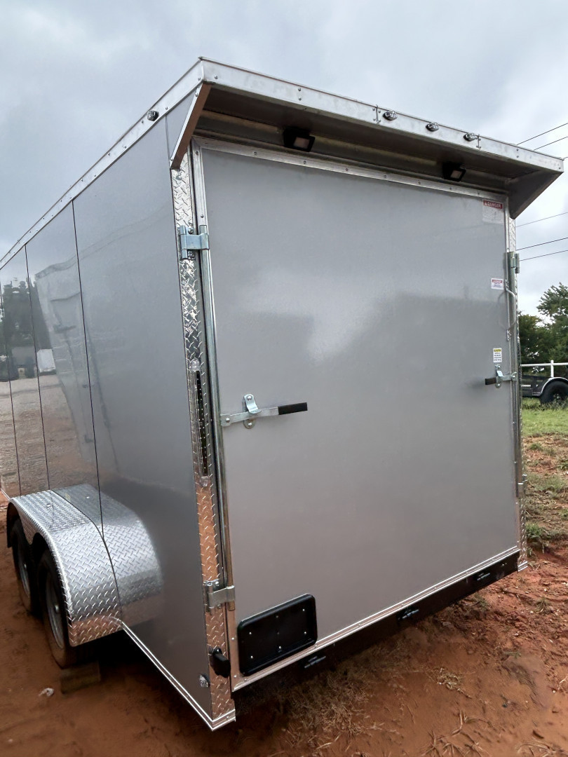New 2025 Family Trailer 7x16TA2 Cargo / Enclosed Trailer-Screwless ...