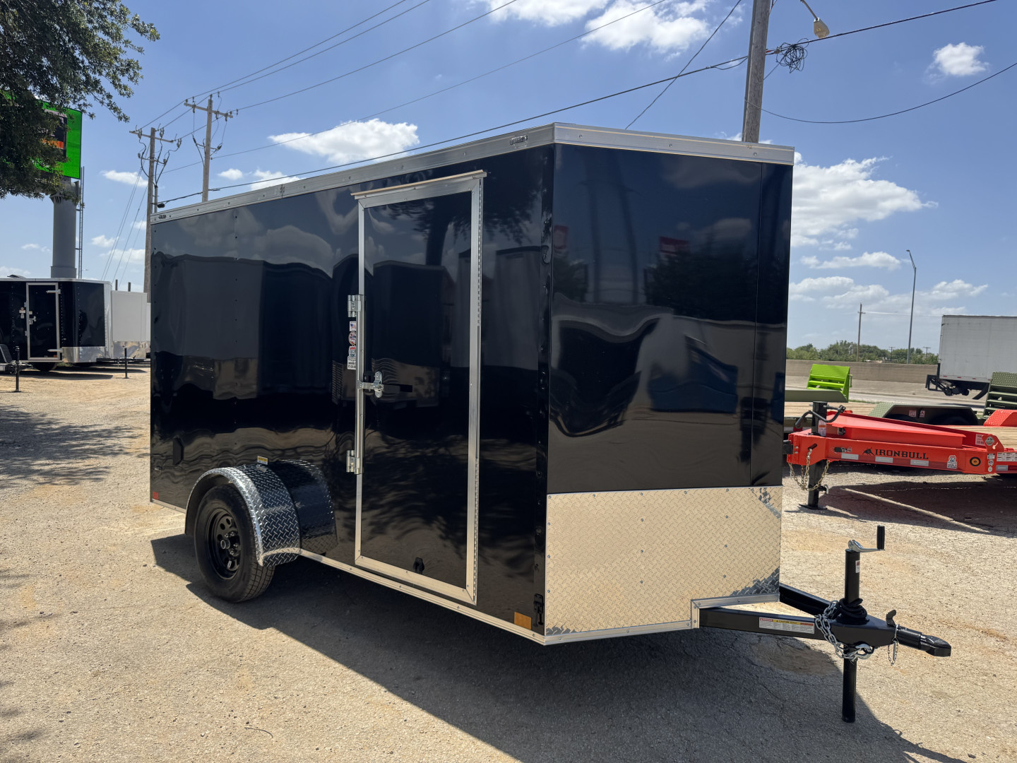 New 2025 Stallion Manufacturing LLC SM 6x12 SA Cargo / Enclosed Trailer ...
