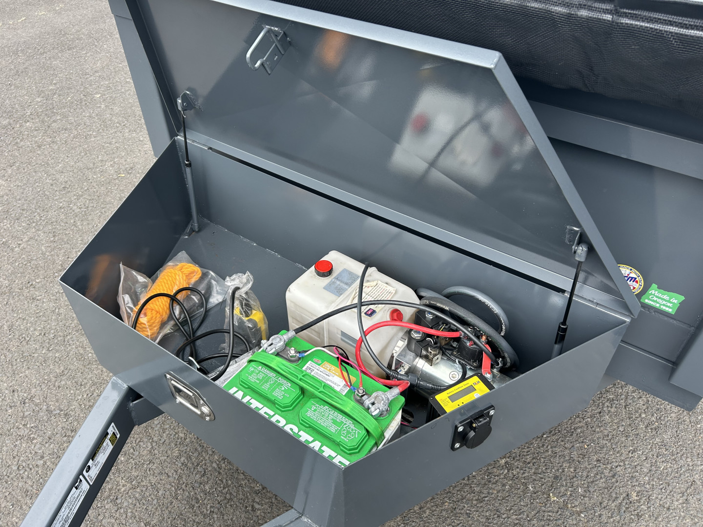 New 2026 Eagle Trailers 5x8 Homeowner Dump Trailer 5K GVWR