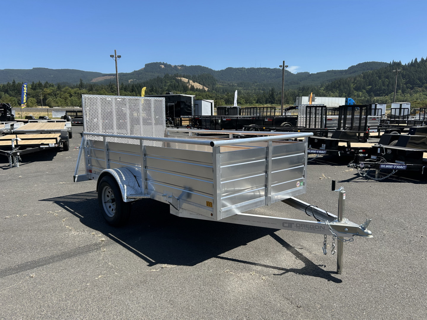 New 2026 Eagle Trailers 5x10 Aluminum Utility Trailer 3K GVWR for sale ...