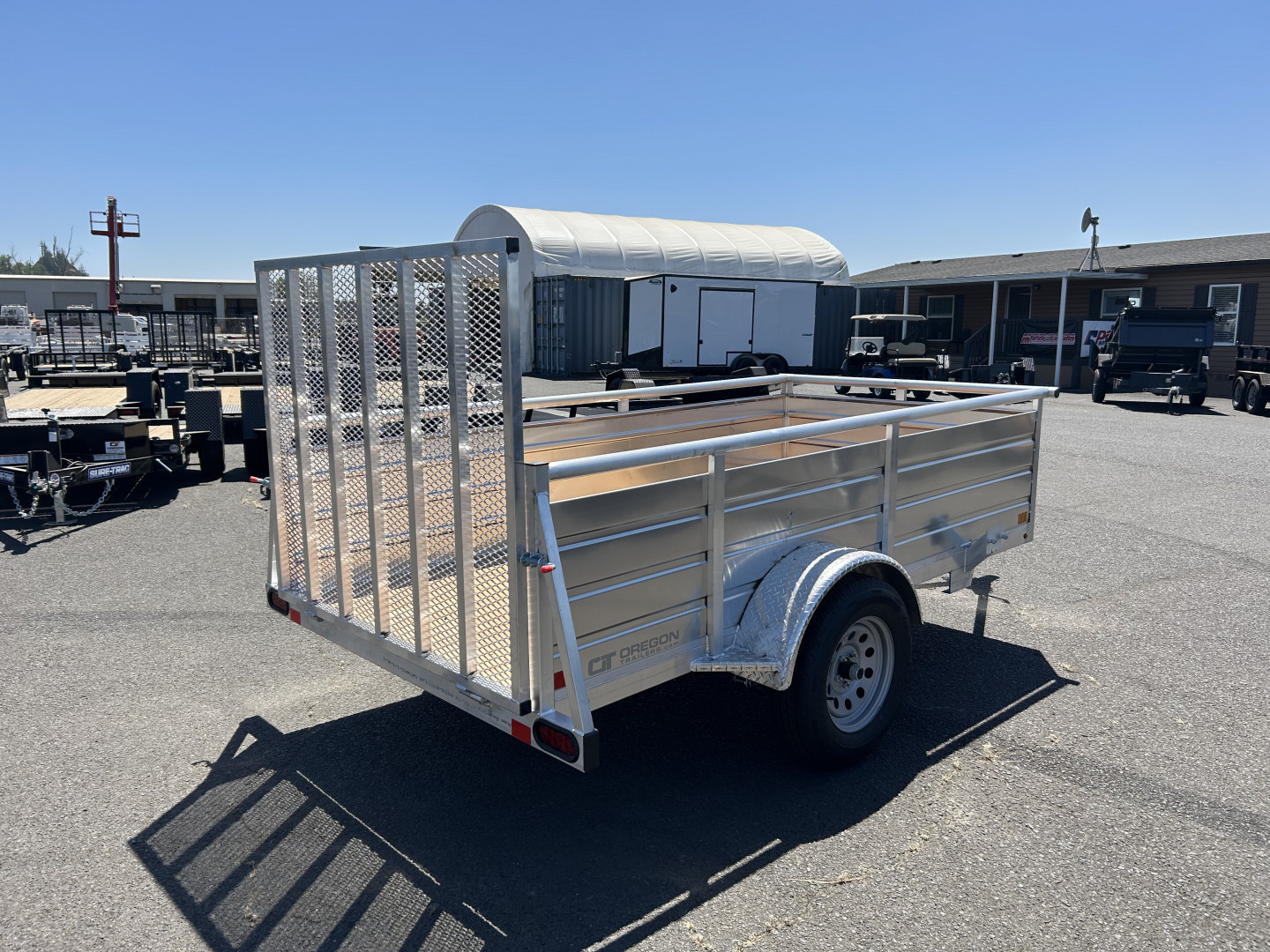 New 2026 Eagle Trailers 5x10 Aluminum Utility Trailer 3K GVWR for sale ...