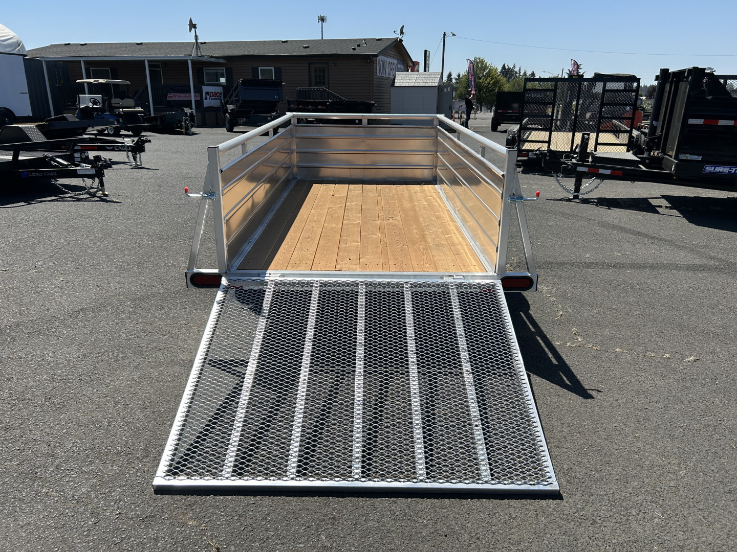 New 2026 Eagle Trailers 5x10 Aluminum Utility Trailer 3K GVWR for sale ...
