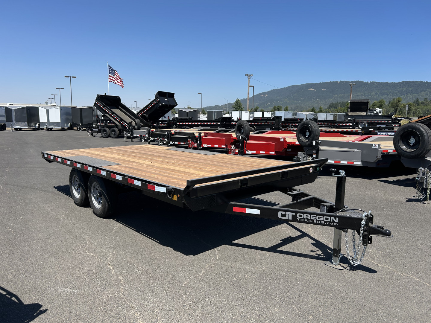 New 2026 Eagle Trailers 8.5x16 Deckover Trailer 10K GVWR