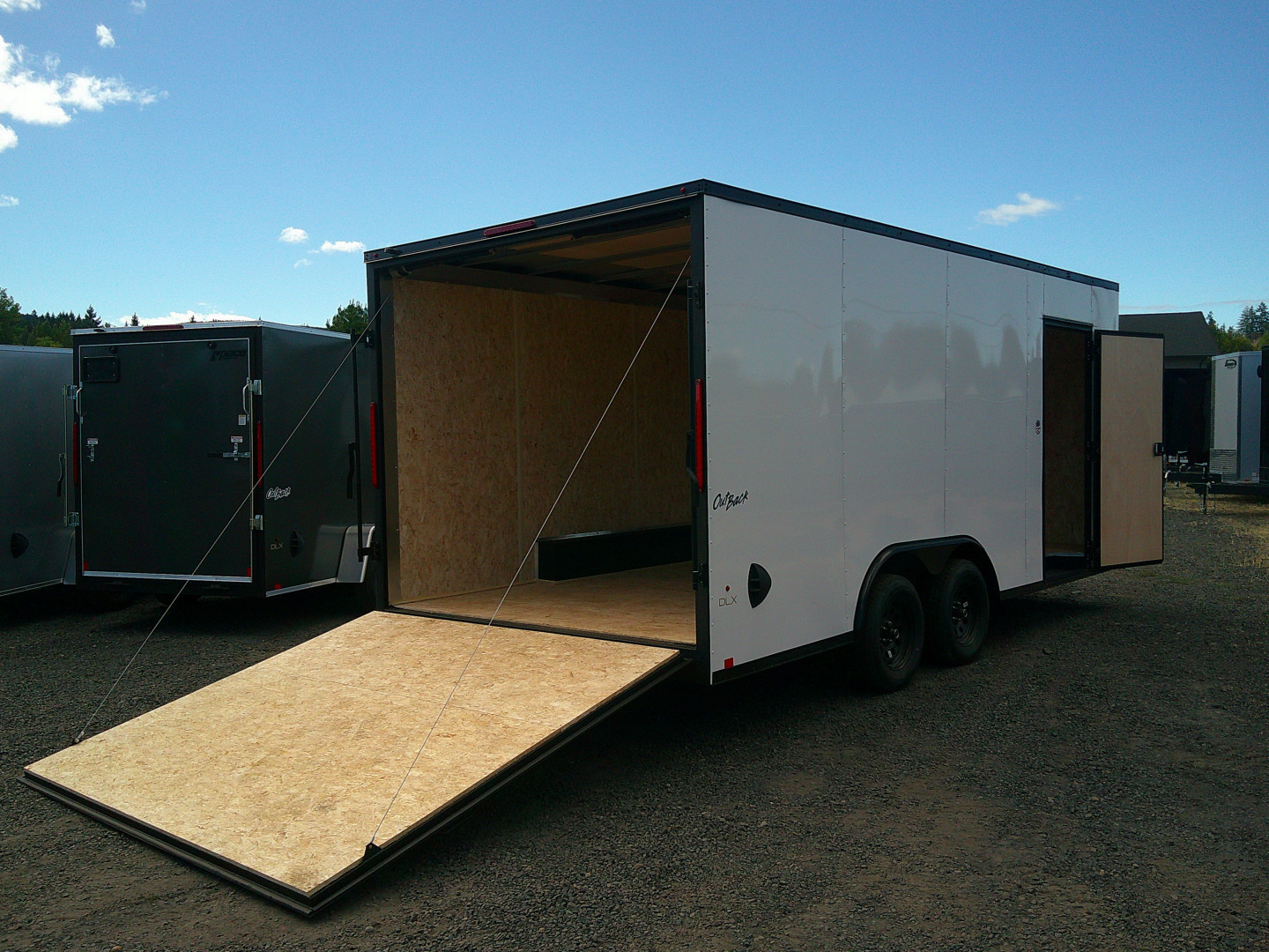 New 2025 Pace American 8.5x18 Outback Cargo / Enclosed Trailer for sale ...