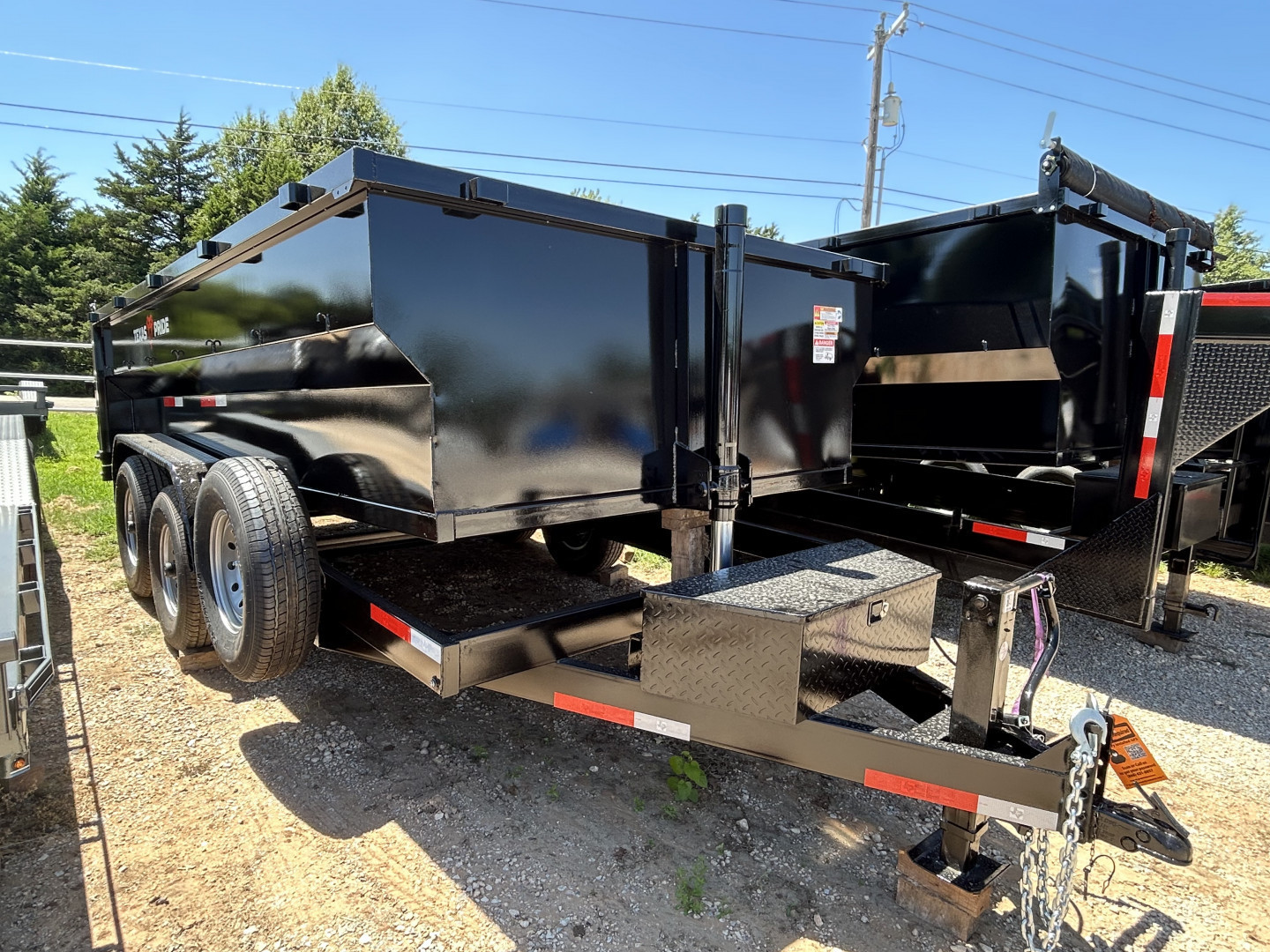 New 2025 Texas Pride Trailers DT714316KBP Dump Trailer