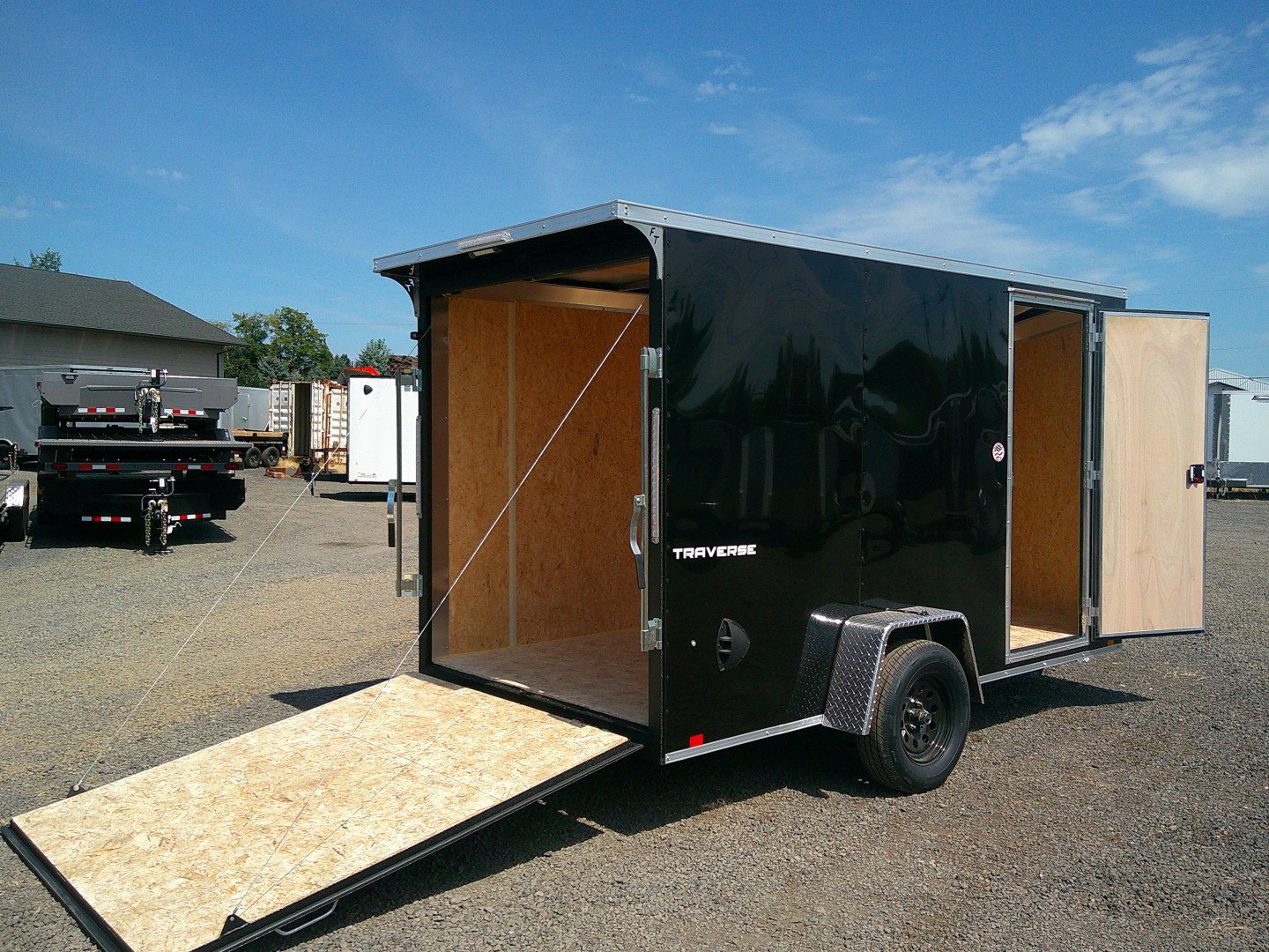 New 2025 Formula Trailers 6x12 Traverse Cargo / Enclosed Trailer