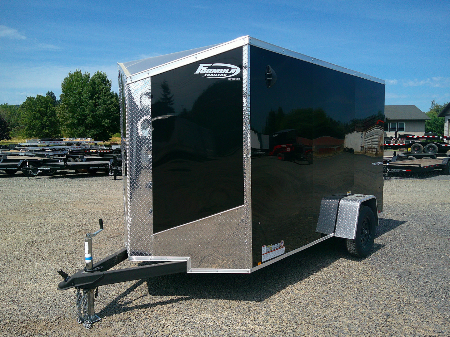 New 2025 Formula Trailers 6x12 Traverse Cargo / Enclosed Trailer for ...
