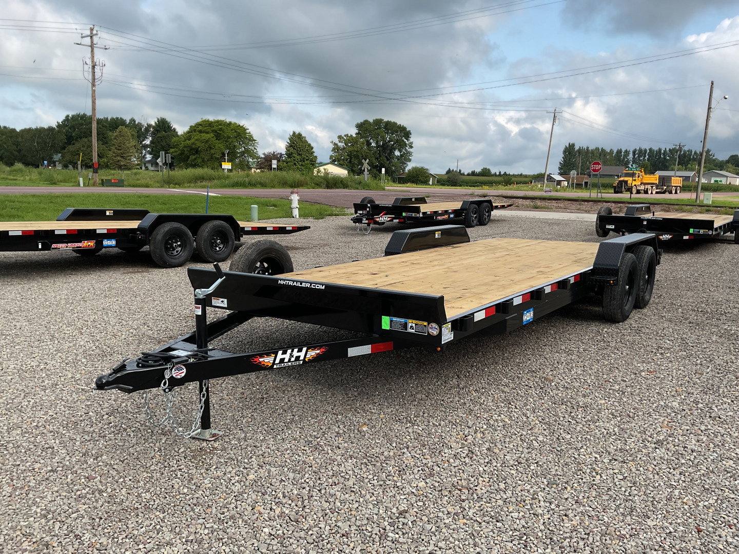 New 2026 H&H Trailers HCH8220-BP-070 Car Hauler for sale in Sherburn, MN