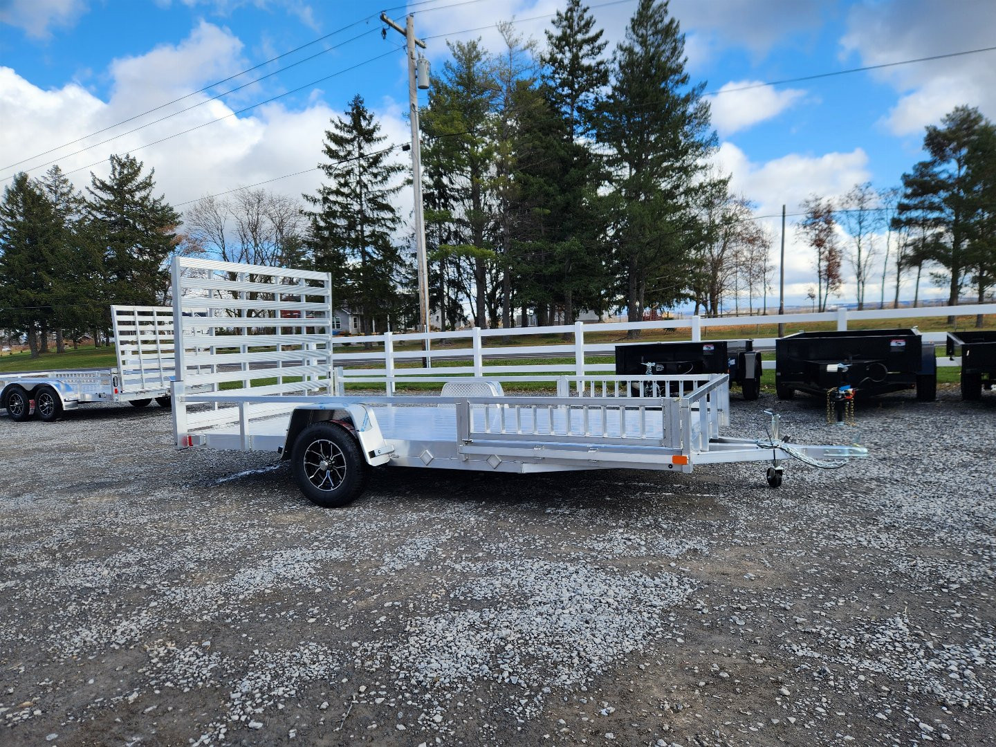 New 2025 Black Rhino LSS714A Utility Trailer for sale in Penn Yan, NY