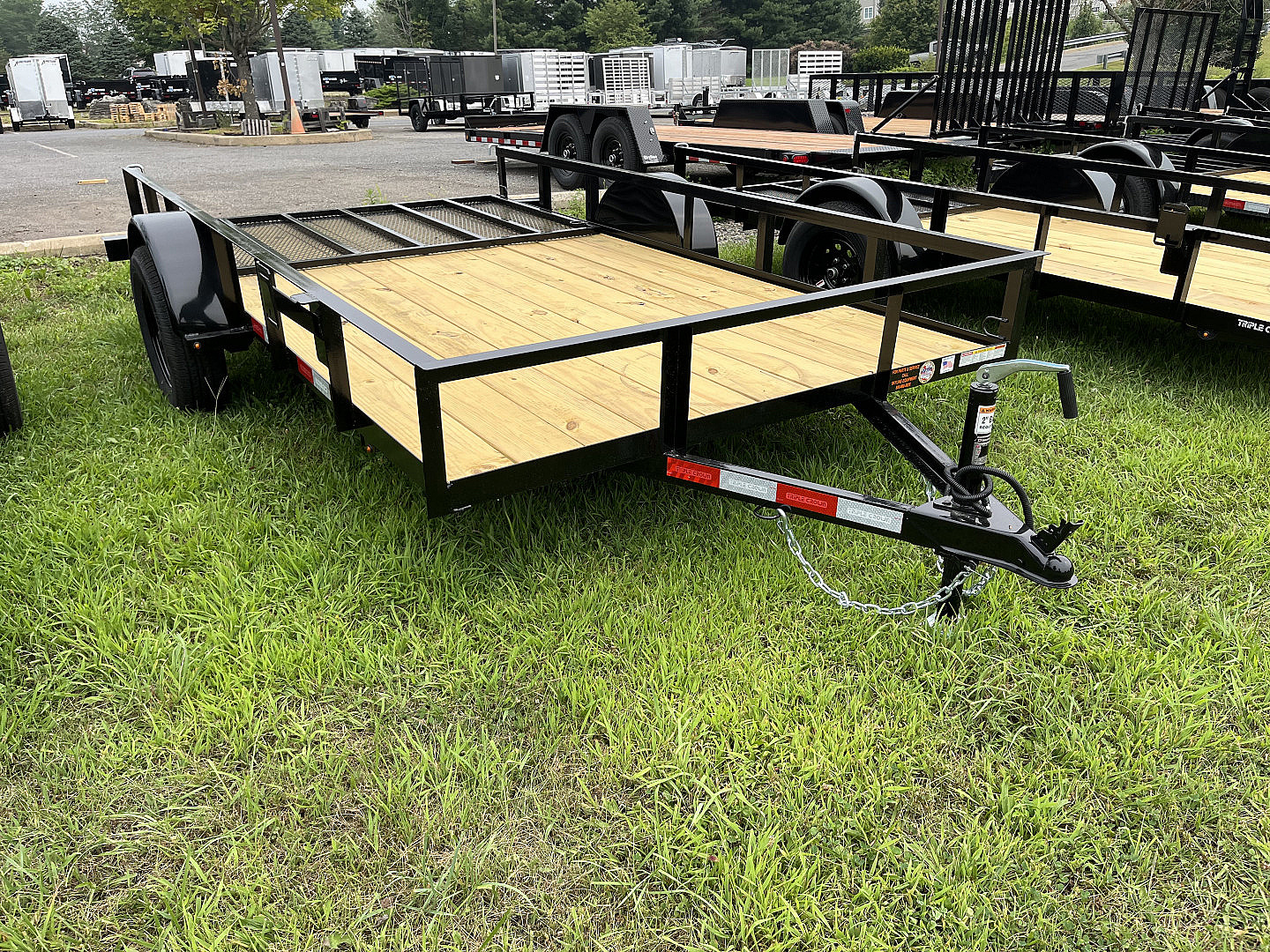 New 2025 Triple Crown Trailers U6X12S Utility Trailer