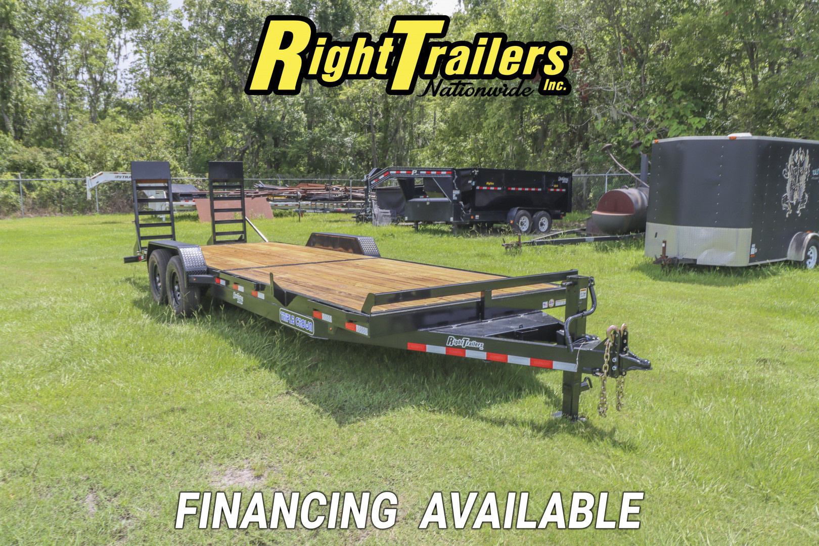 New 2025 7X24 Triple Crown Equipment Trailer