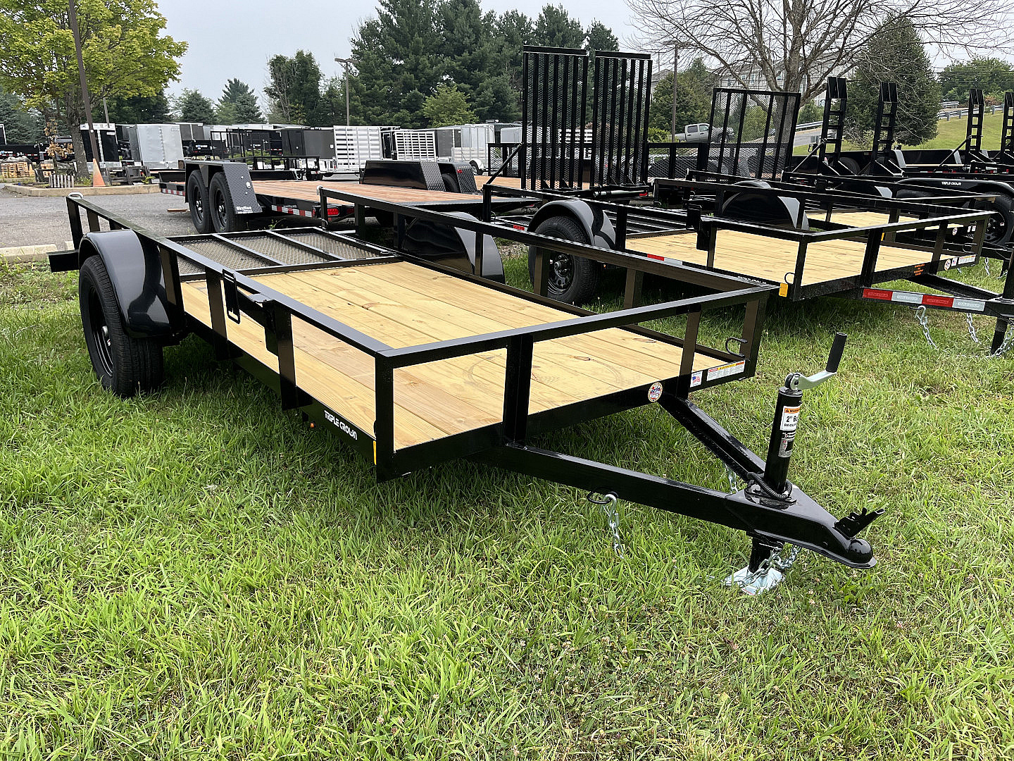 New 2025 Triple Crown Trailers U5X12S Utility Trailer