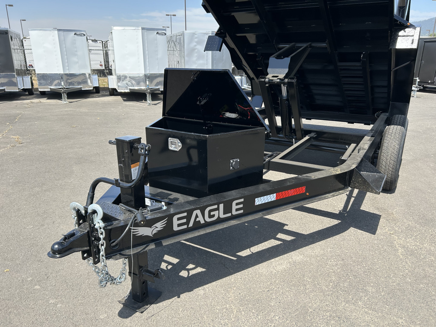 New 2026 Eagle Trailers 7X14 RAPTOR DUMP (3ft Walls) 14K GVWR