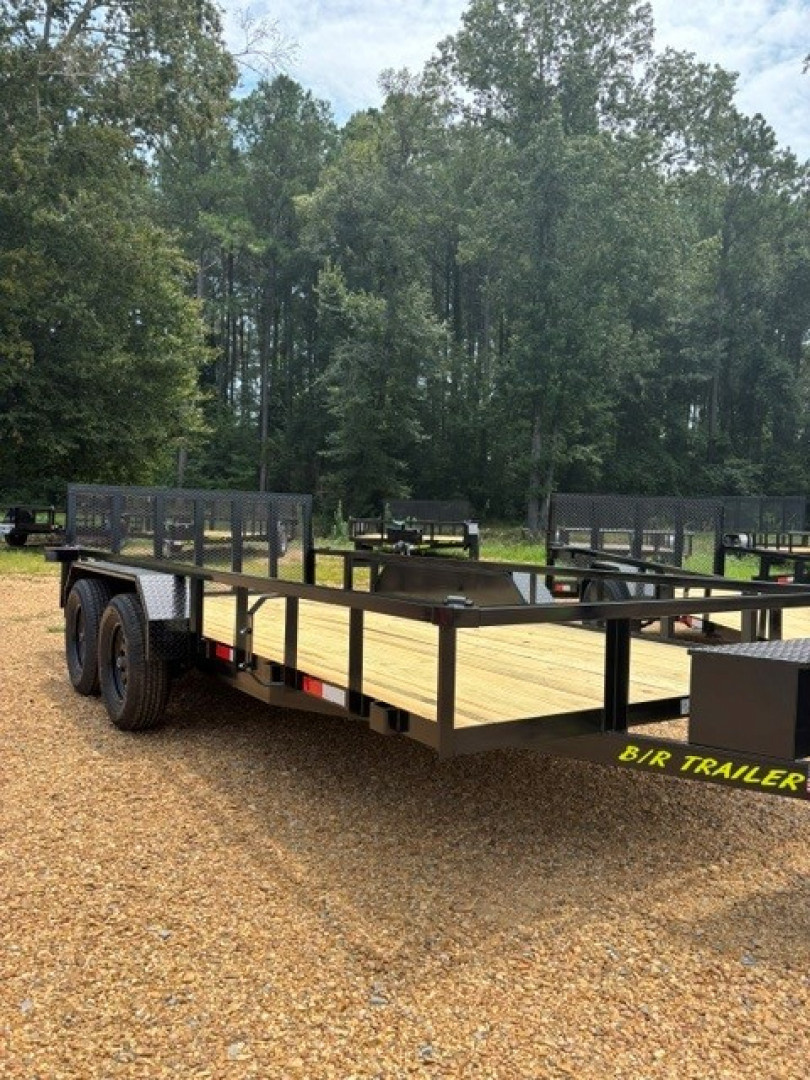 New 2025 B/R Trailers 82''x16' Utility Trailer