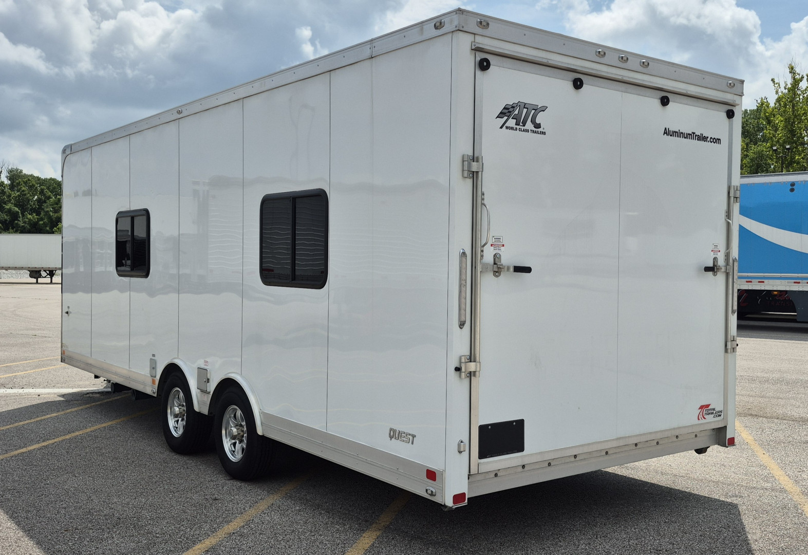 Used 2021 ATC Aluminum Command Resoponce Office Trailer