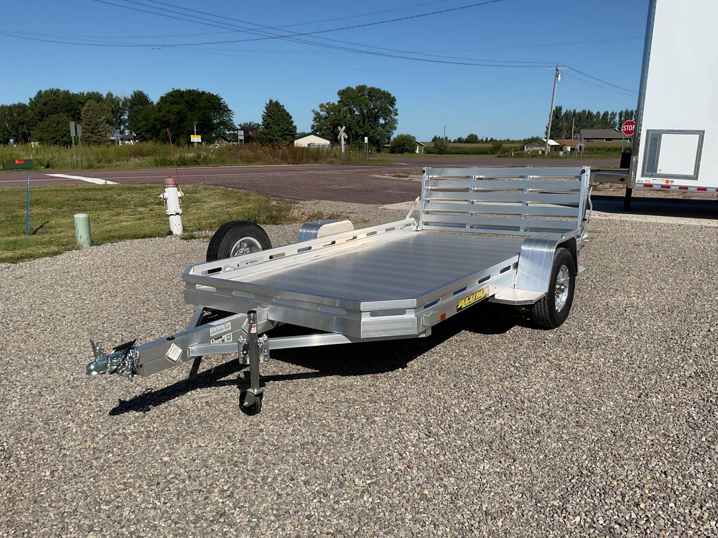 New 2026 Aluma 7712H-BT Utility Trailer for sale in Sherburn, MN