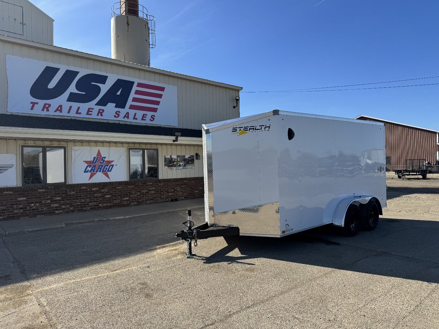New 2025 Stealth Trailers 7x14 Mustang w/Ramp Door 7K Cargo / Enclosed ...