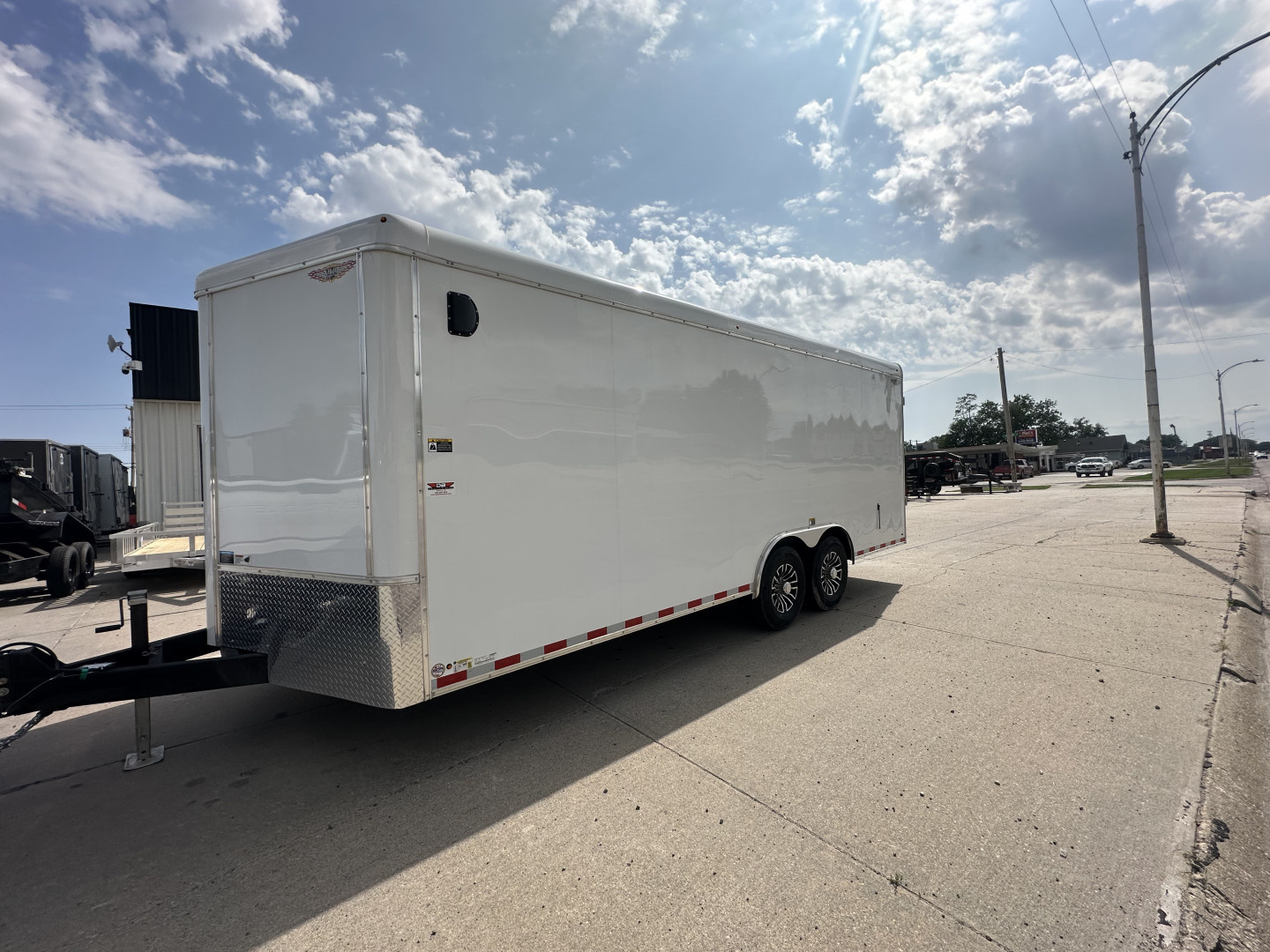 New 2025 H&H Trailers 8.5x20x84 14K BARN DOOR Cargo / Enclosed Trailer ...