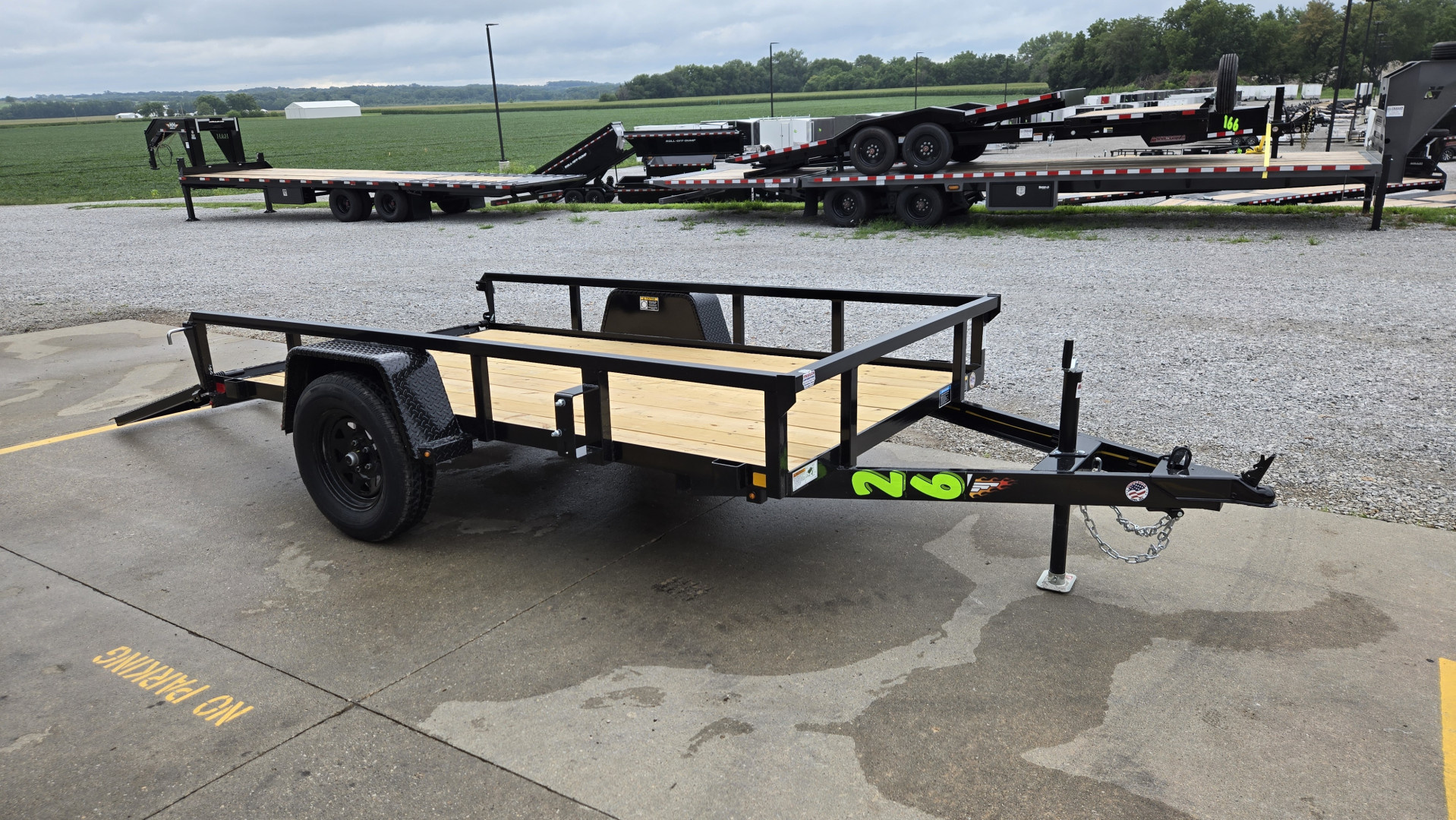 New 2026 H&H 66X10 Utility Trailer 3K for sale in Clarinda, IA