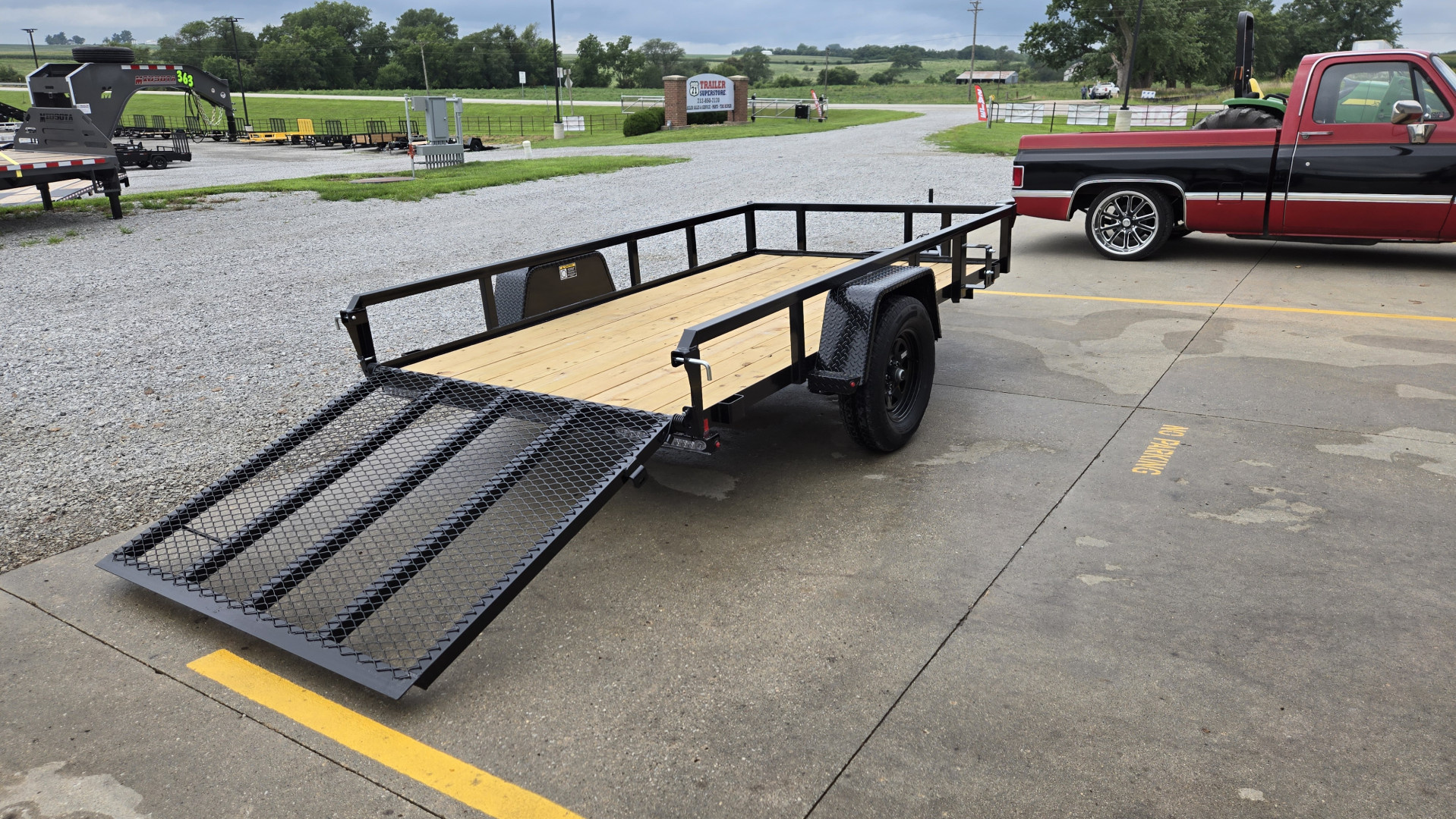 New 2026 H&H 66X10 Utility Trailer 3K for sale in Clarinda, IA