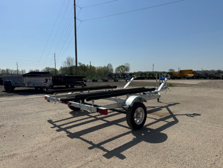 New 2026 Genesis Trailers 81x13 Galvanized 2-Place Personal Water Craft ...