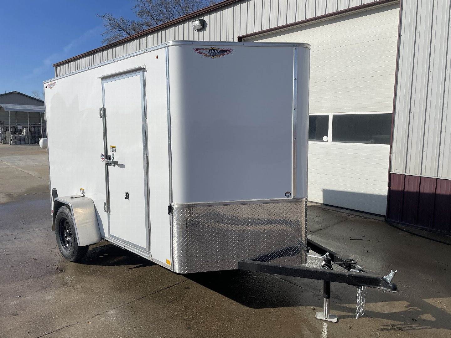 New 2025 H&H Trailers 6x10 HH Series Flat Top V-Nose for sale in Iowa ...
