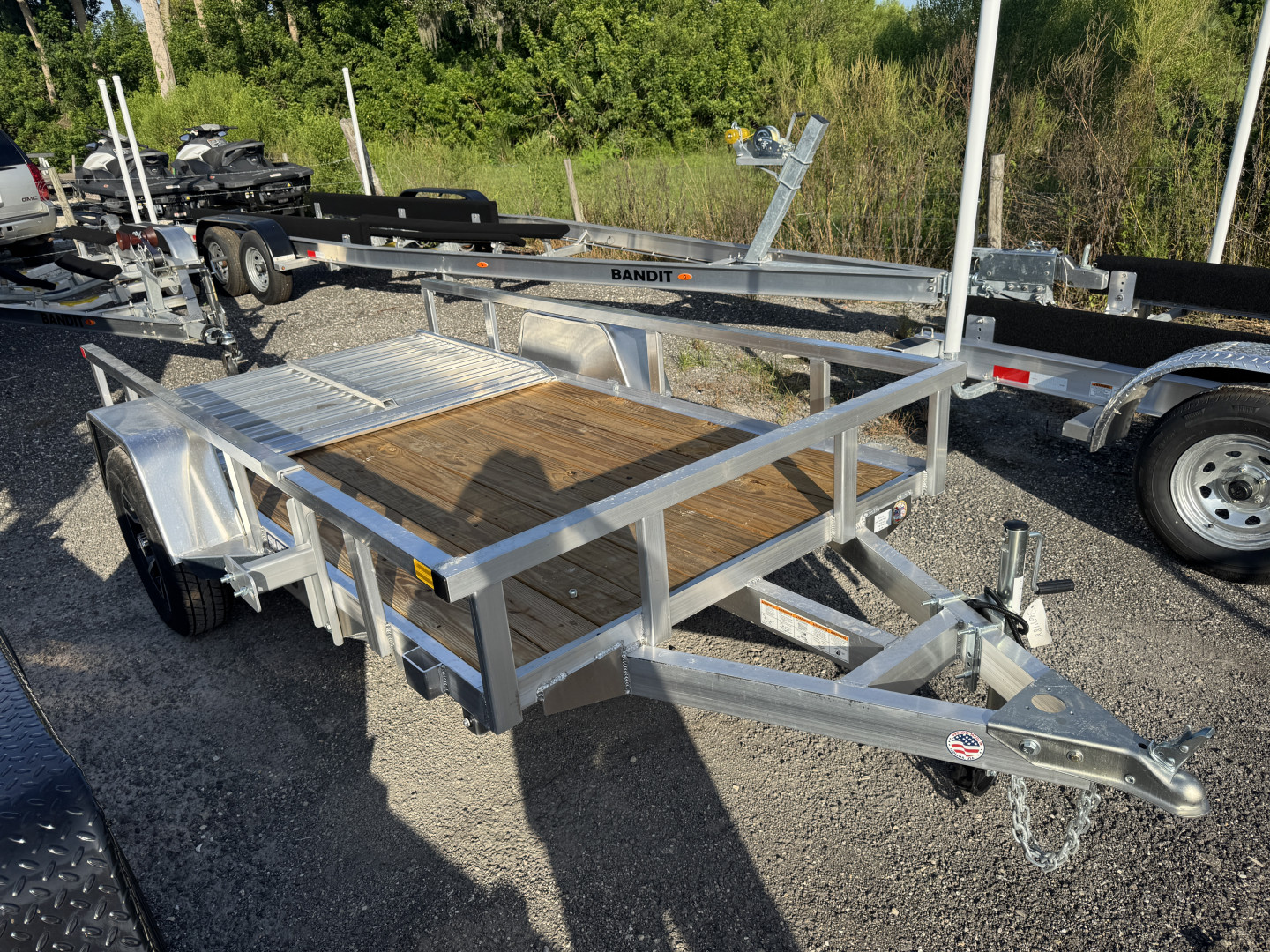 New 2025 Sure-Trac 5X10 SINGLE AXLE 3000 LB GVWR ALUMINUM TUBE TOP ...