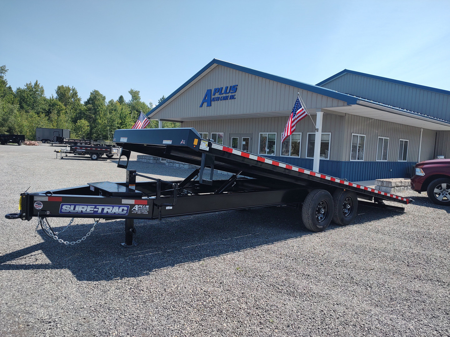New 2026 Sure-Trac 8.5'X22' HD POWER TILT DECKOVER Equipment Trailer ...