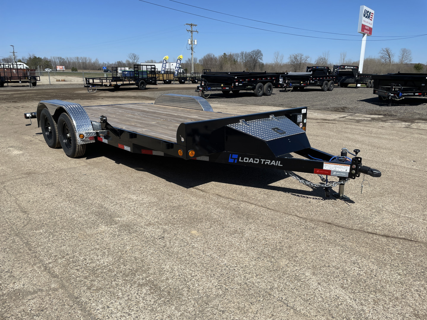 New 2026 Load Trail 83x18 Tandem Axle 7K Car Hauler