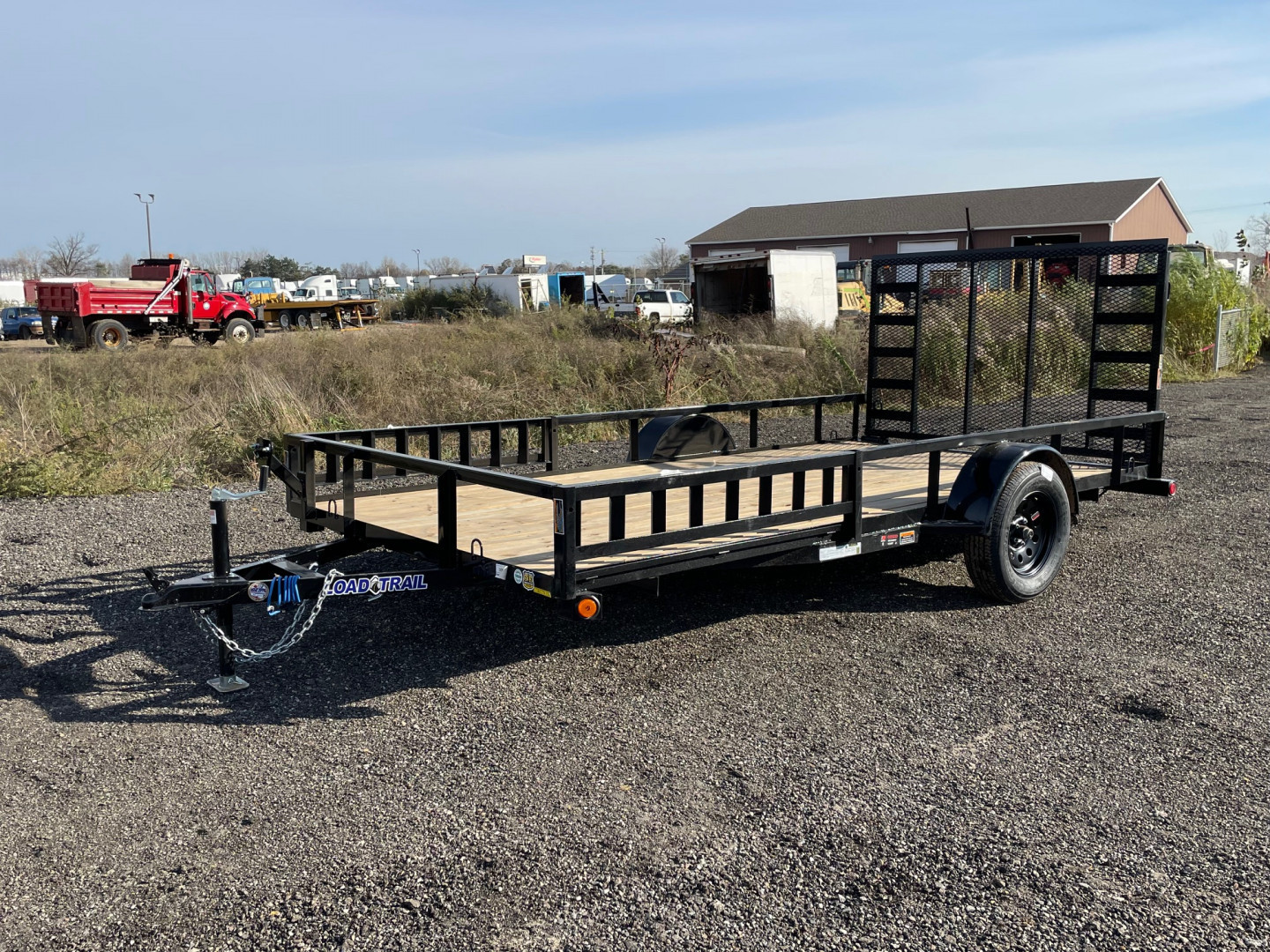 New 2025 Load Trail 83x14 Rail Side w/Side Rail ATV Ramps 3K Landscape ...