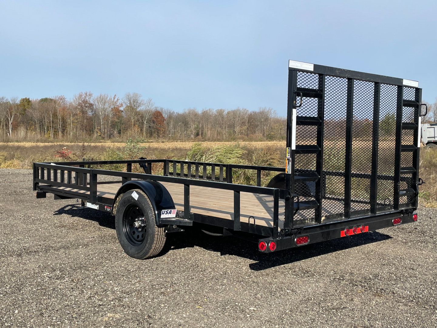 New 2025 Load Trail 83x14 Rail Side w/Side Rail ATV Ramps 3K Landscape ...