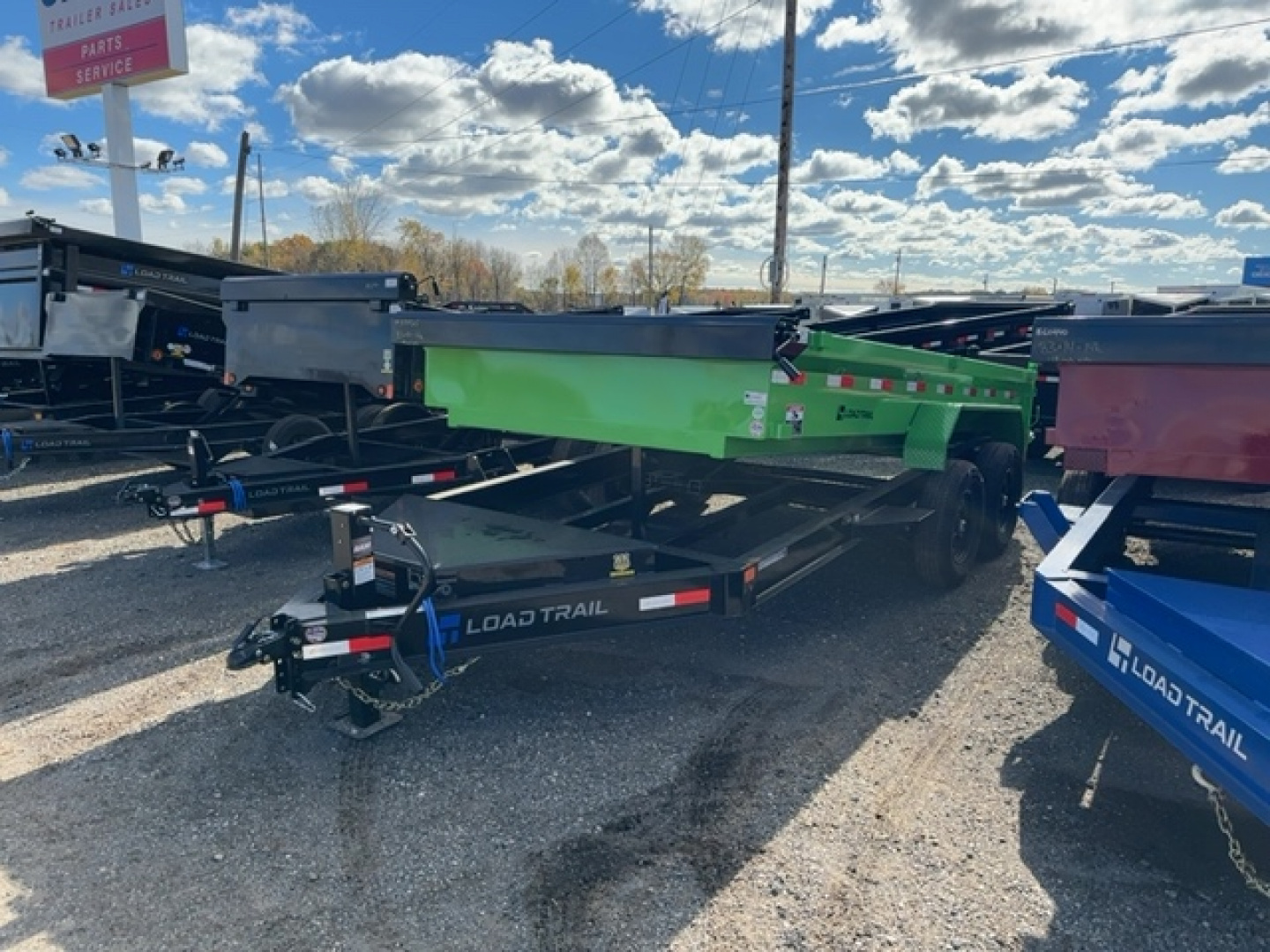 New 2025 Load Trail 83X14 Tandem Axle 14K Dump Trailer for sale in ...