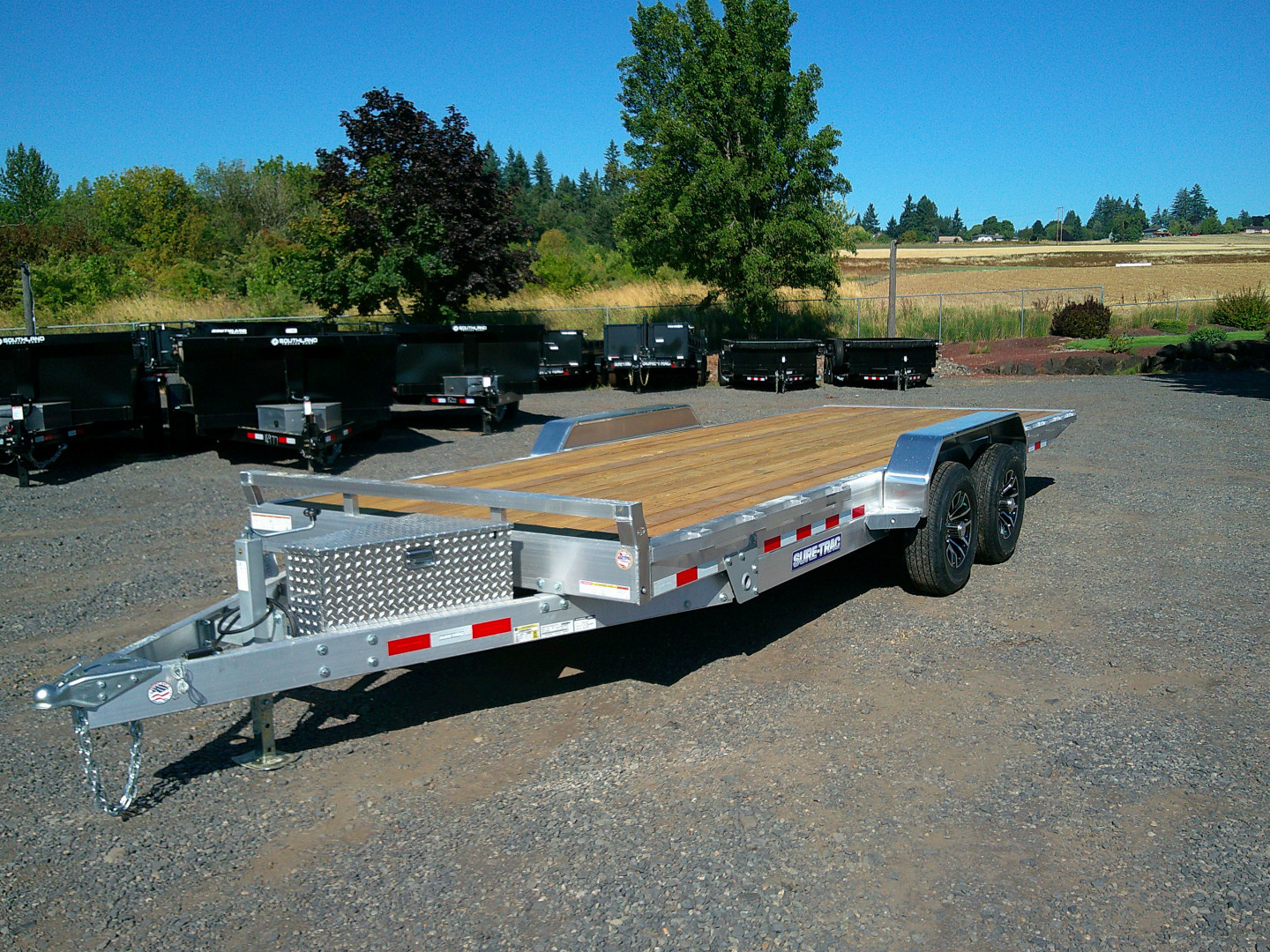 New 2025 Sure-Trac 6'10"x20 10K Aluminum Power Tilt Trailer for sale in ...