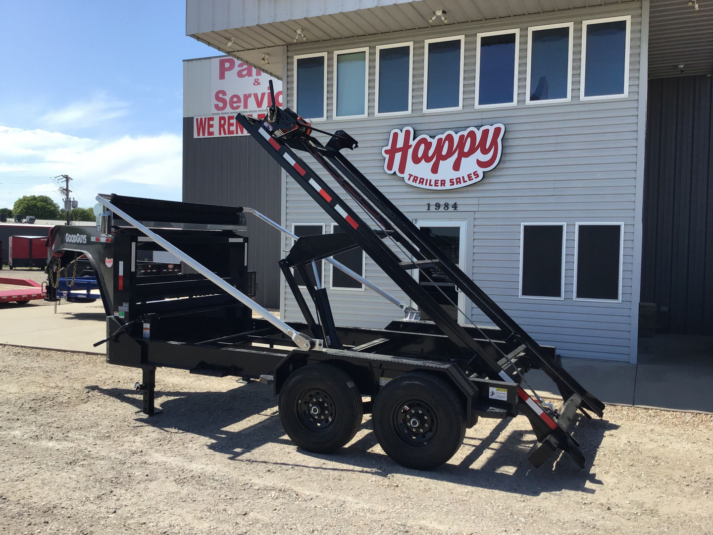 New GoodGuys 83"x14' GN Roll Off Dump Trailer - DRO