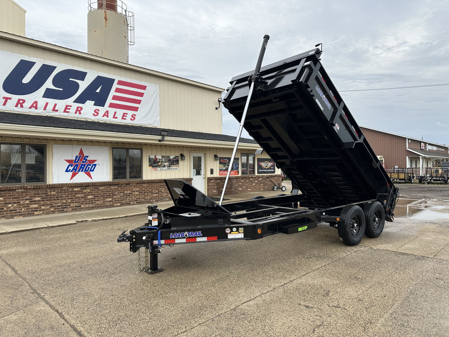 New 2025 Load Trail 83x16 Tandem Axel 14K w/2Ft Sides & Telescopic ...