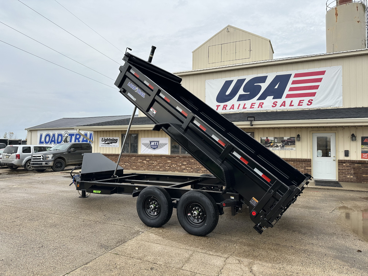 New 2025 Load Trail 83x16 Tandem Axel 14K w/2Ft Sides & Telescopic ...