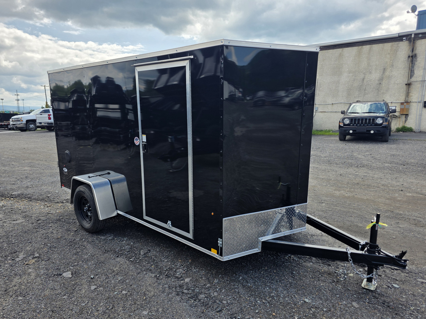 New 2026 Look Trailers ST DLX 6X12 - RAMP Cargo / Enclosed Trailer