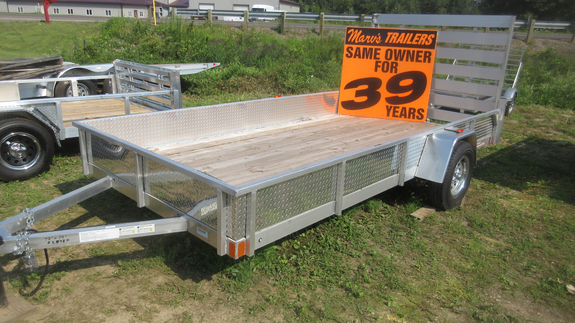 New 2025 Rance Aluminum Trailers Rough Rider Utility Trailer