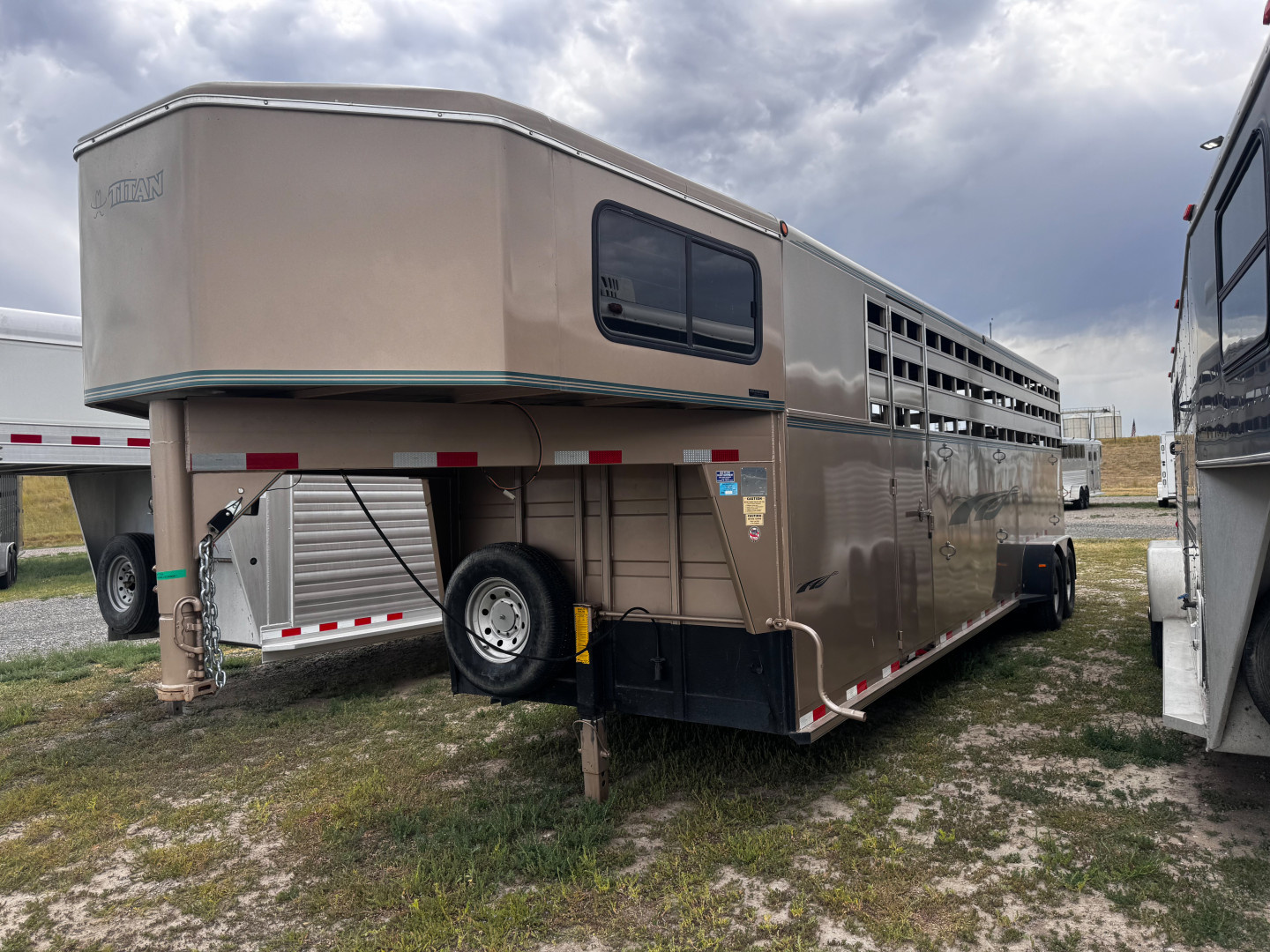 Used 2003 Titan Trailer 28' Stock Combo Trailer for sale in Three Forks, MT