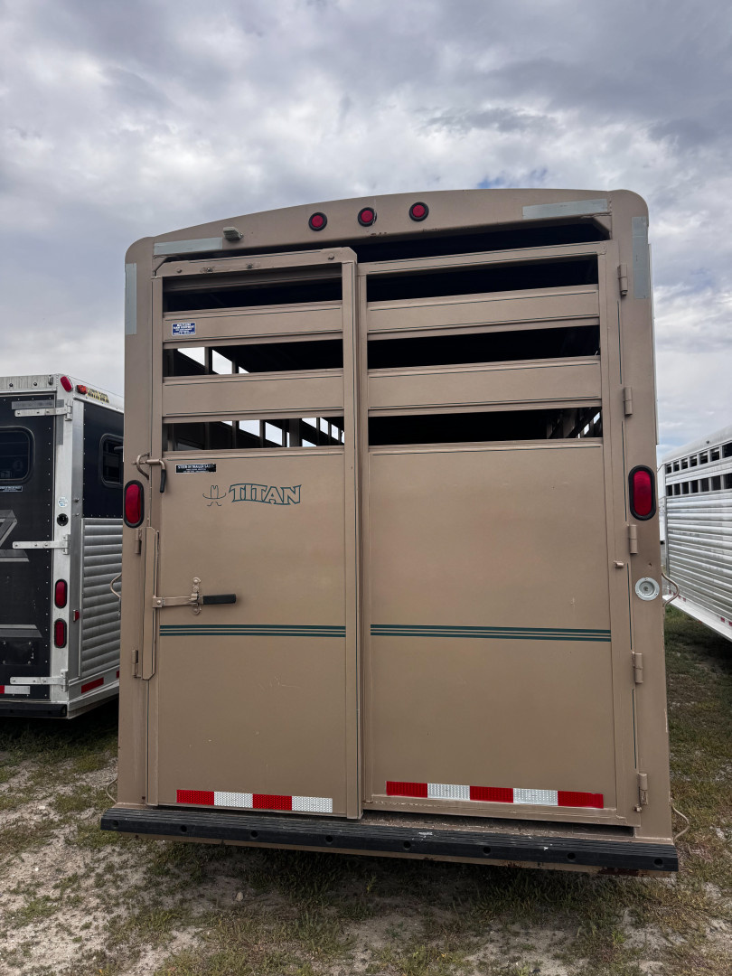 Used 2003 Titan Trailer 28' Stock Combo Trailer for sale in Three Forks, MT