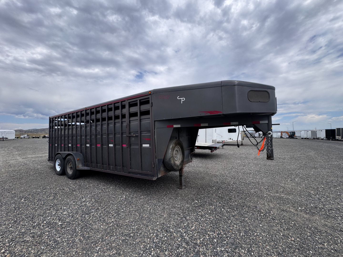 Used 2003 Titan Trailer 20' Stock / Stock Combo Trailer