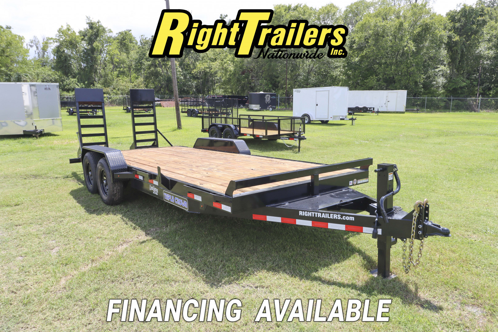 New 2025 7X20 Triple Crown Equipment Trailer