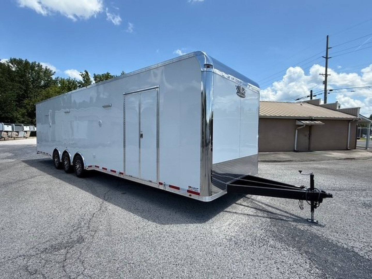 New 2025 Vintage Trailers 8.5x34 Race Trailer - With Bathroom