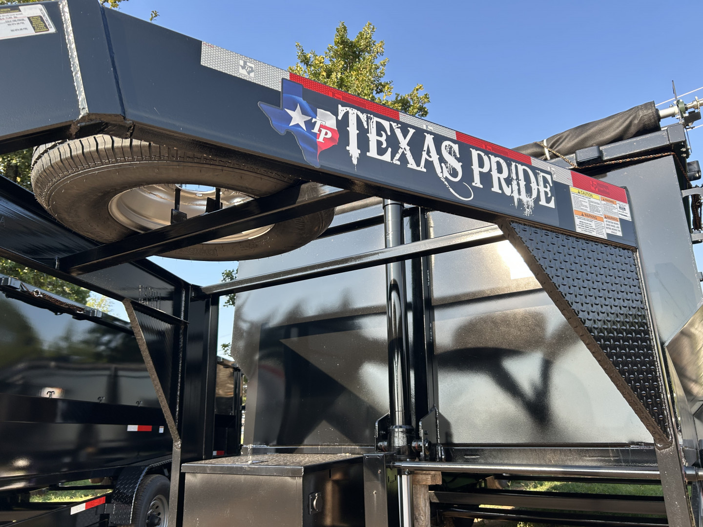 New 2025 Texas Pride Trailers 7x16x4TA 16K Gooseneck Dump Trailer for ...