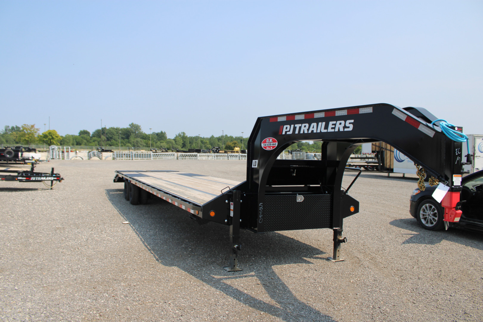 New 2026 PJ Trailers 40' 25K GVWR MR EQUIPLMENT TRAILER WITH MONSTER ...
